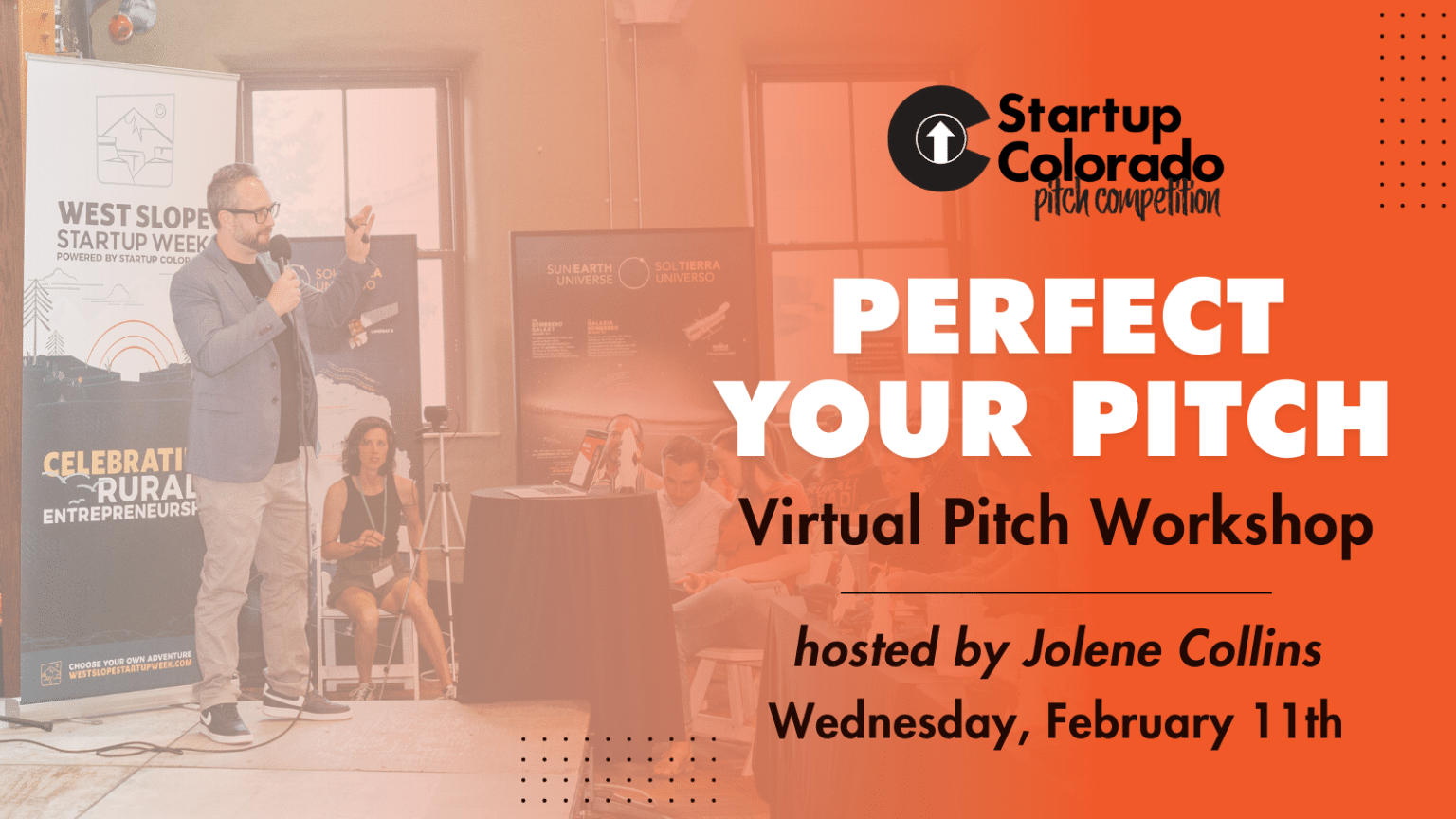 Virtual Pitch Workshop with Jolene Collins - Startup Colorado